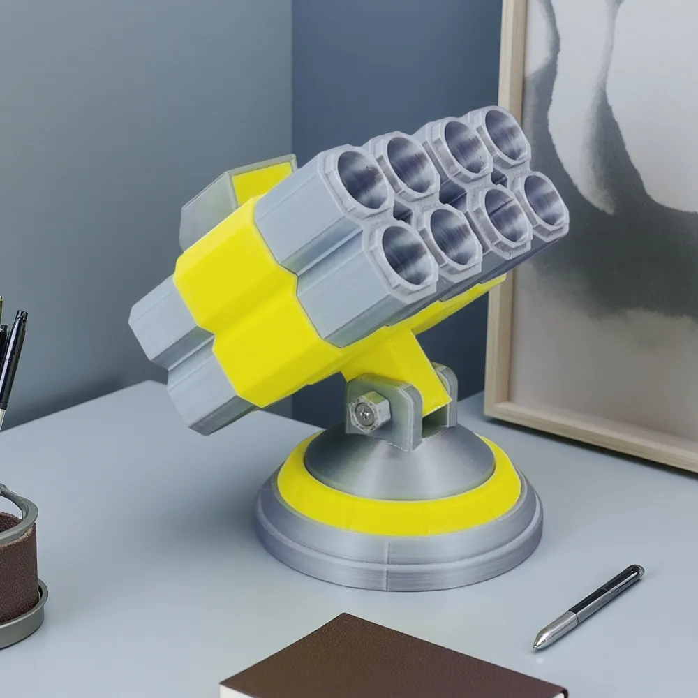 Red Alert 2 Allied Anti-Aircraft Patriot Missile Pen Holder - Free 3D ...