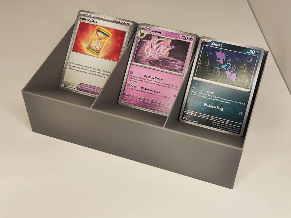 Pokemon TCG Card Sorting Tray by Crizzy MakerWorld: Download Free 3D Models