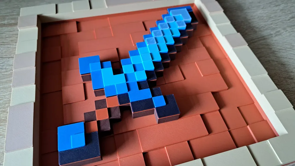 Minecraft Item Frame - Free 3D Print Model - MakerWorld