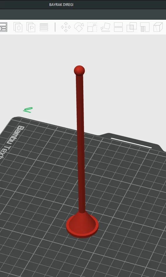 Flag Pole - Free 3D Print Model - MakerWorld