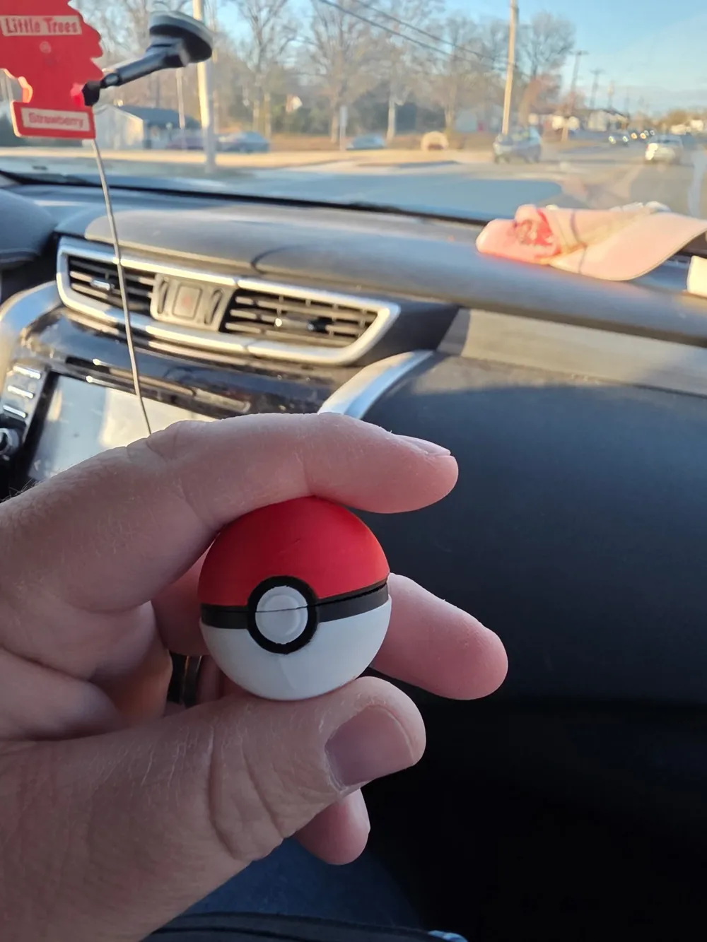 PokeBall Clicker Keychain - Free 3D Print Model - MakerWorld