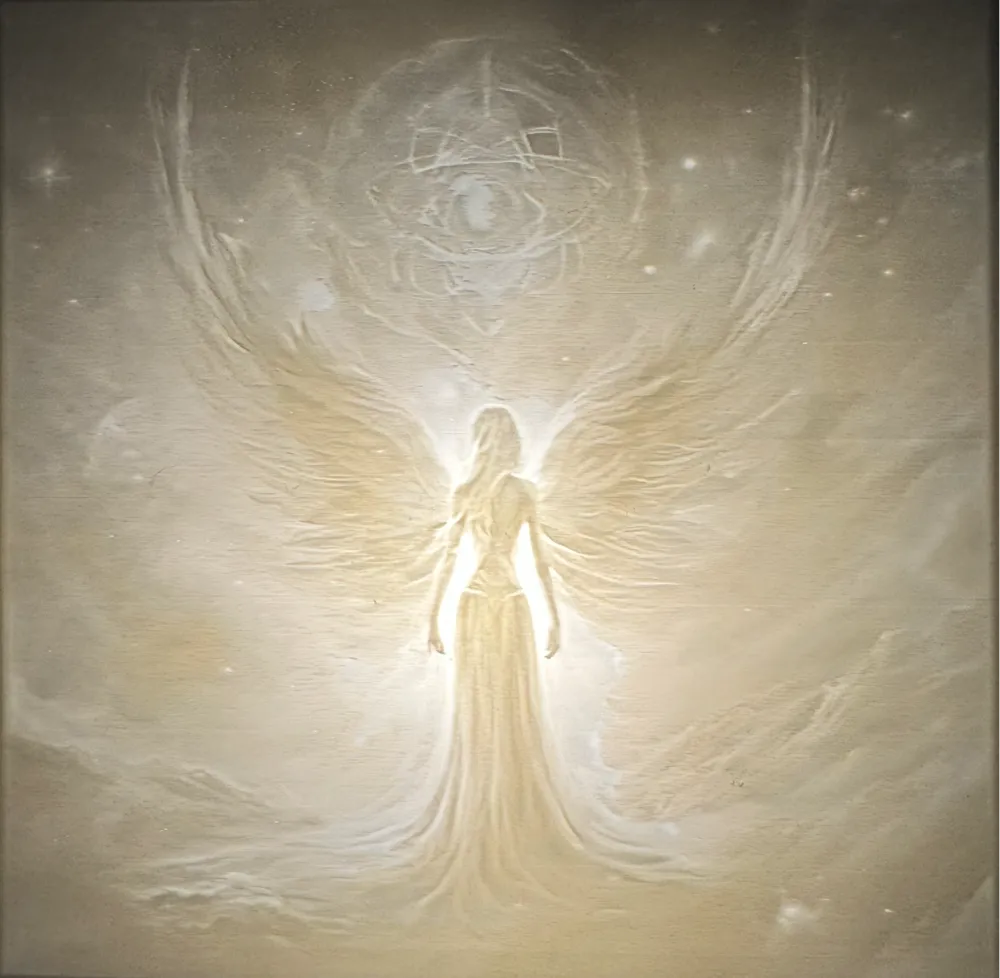 Glowing Angel Lithograph by Tracy's Cosmic Creations - MakerWorld
