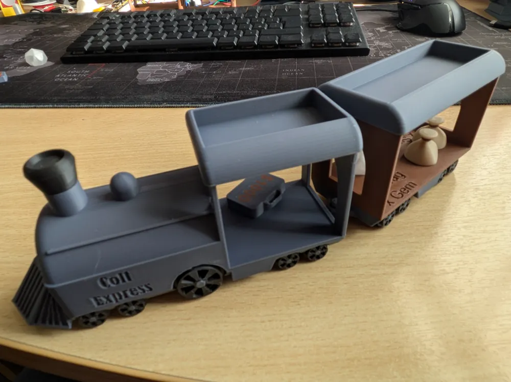 Colt Express Train and Loot by Rubber Bullets MakerWorld: Download Free ...