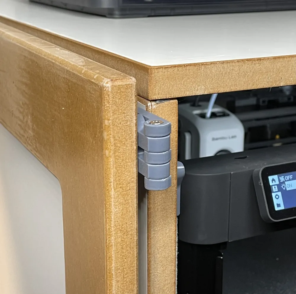 270 Degree Door Hinge - Designed for 3D Printing by KYZ Design - MakerWorld