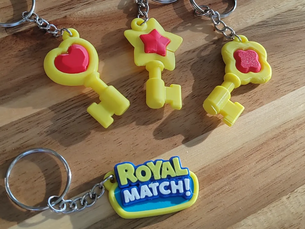 Royal Match Keychain by WarriorSoto - MakerWorld