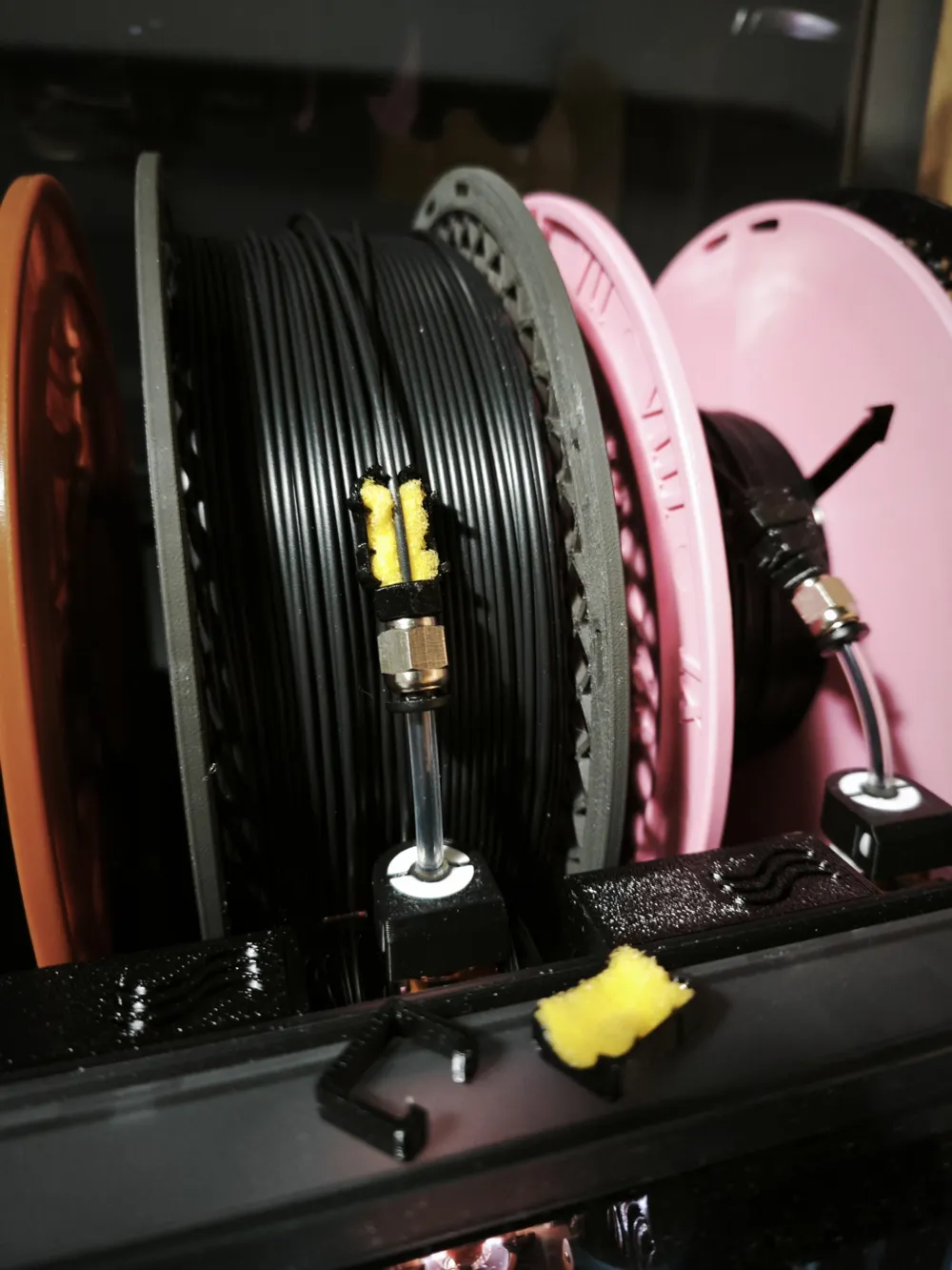 Slim filament dust filter for AMS - Free 3D Print Model - MakerWorld