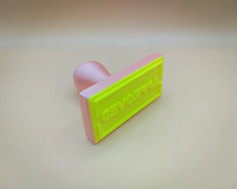 Simple Stamp (TPU) by besnia_darvar MakerWorld: Download Free 3D Models