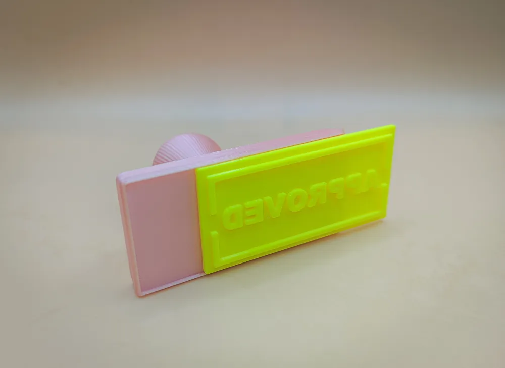 Simple Stamp (TPU) by besnia_darvar MakerWorld: Download Free 3D Models