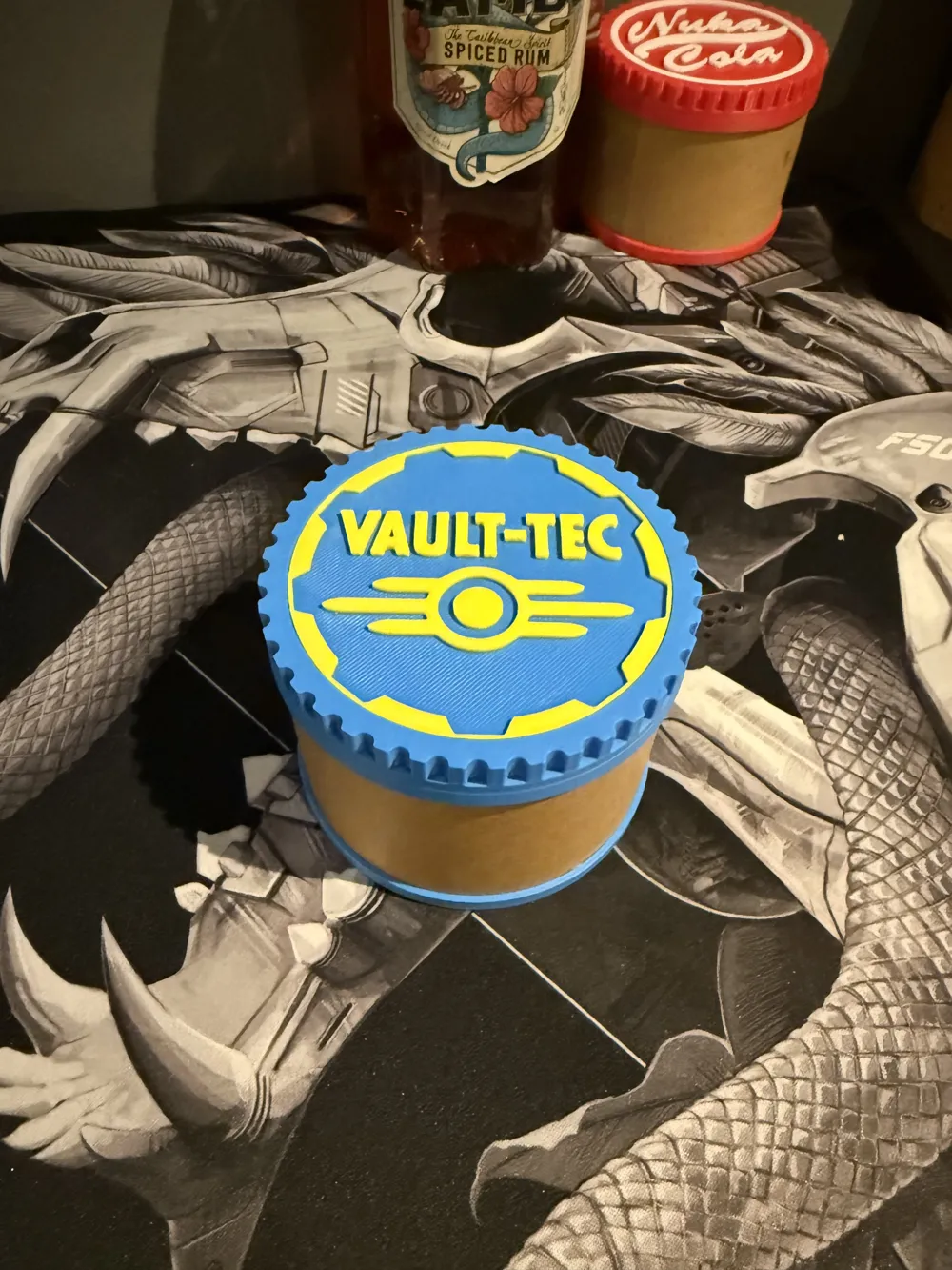 Vault-Tec & Nuka-Cola Spool Stash Boxes - Free 3D Print Model - MakerWorld