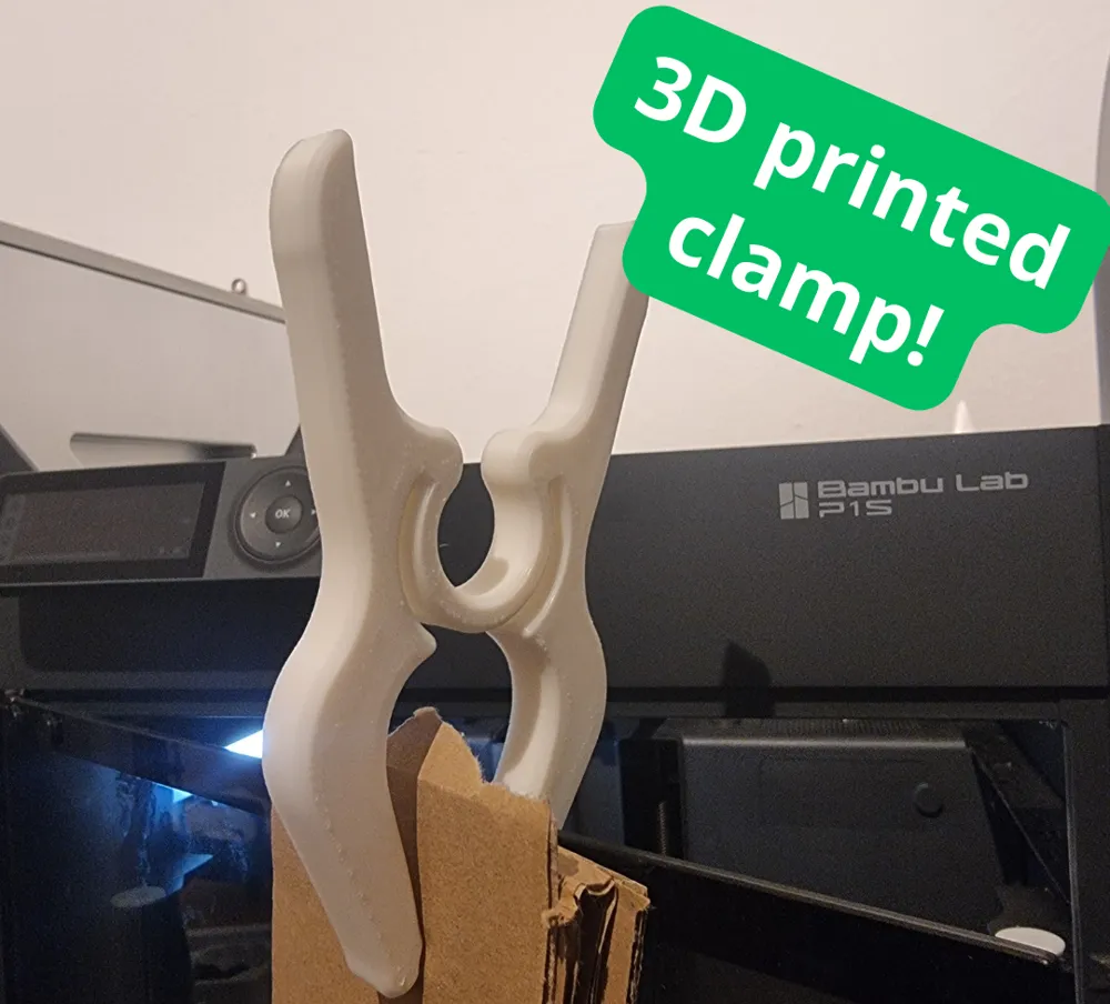 3D printed clamp by Theodor MakerWorld: Download Free 3D Models