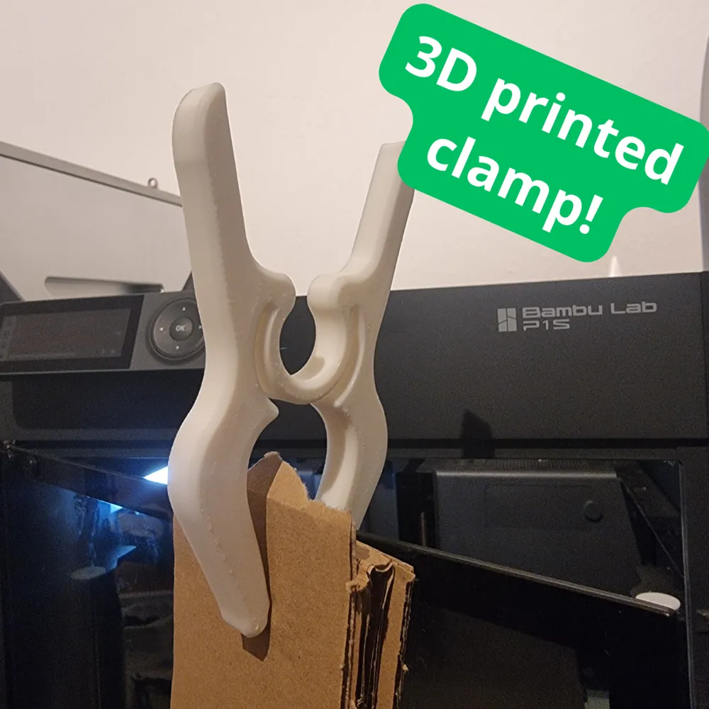 3D printed clamp by Theodor MakerWorld: Download Free 3D Models