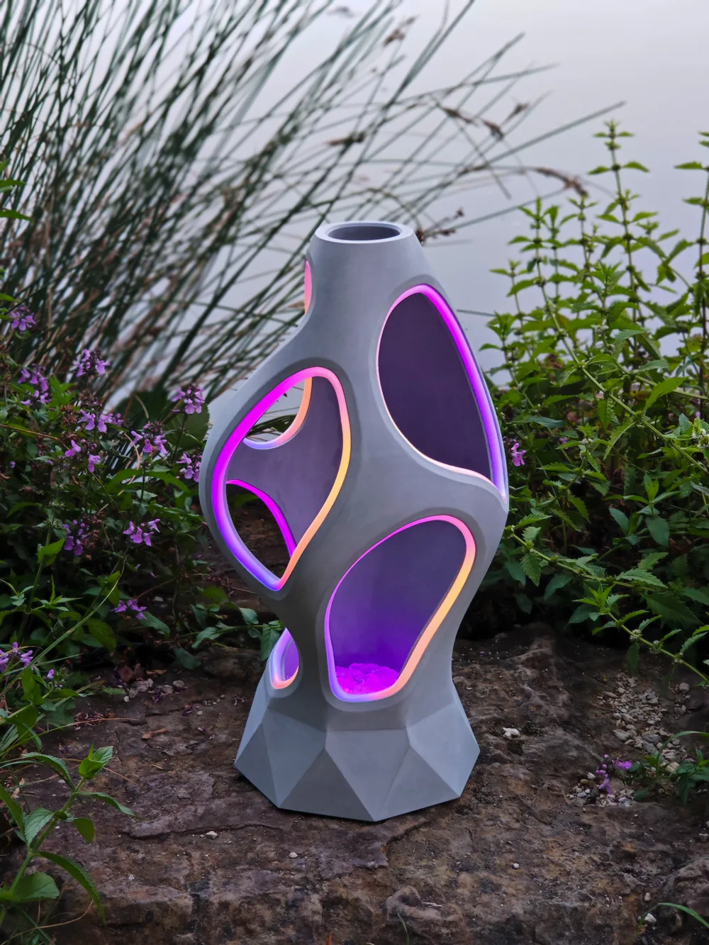 LUMA FLUX Lamp - extreme modern organic WLED by LightCore3D MakerWorld ...