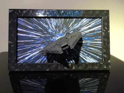 Star Wars Themed Frame by Lenyo - MakerWorld