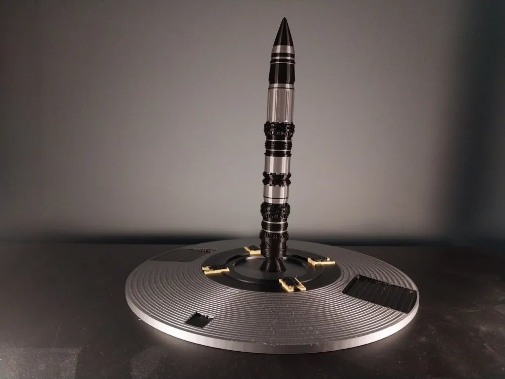 Helldivers 2 Nuke Launch Module - Free 3D Print Model - MakerWorld