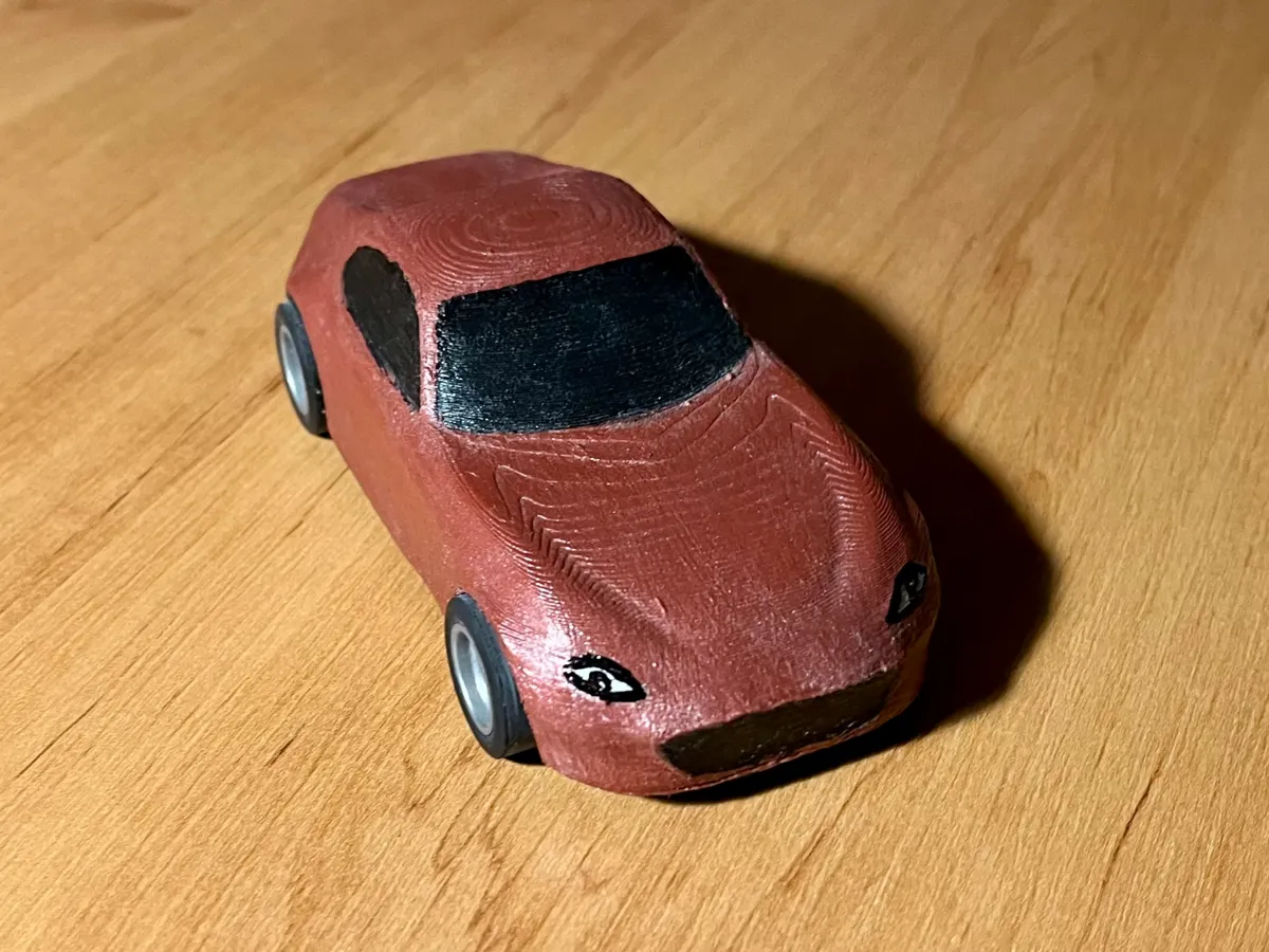 Mazda MX5 model (no wheels) - Free 3D Print Model - MakerWorld