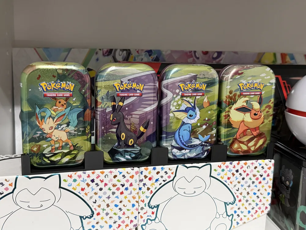 Pokémon Mini Tin Holder for 4 or 8 Tins - Free 3D Print Model - MakerWorld