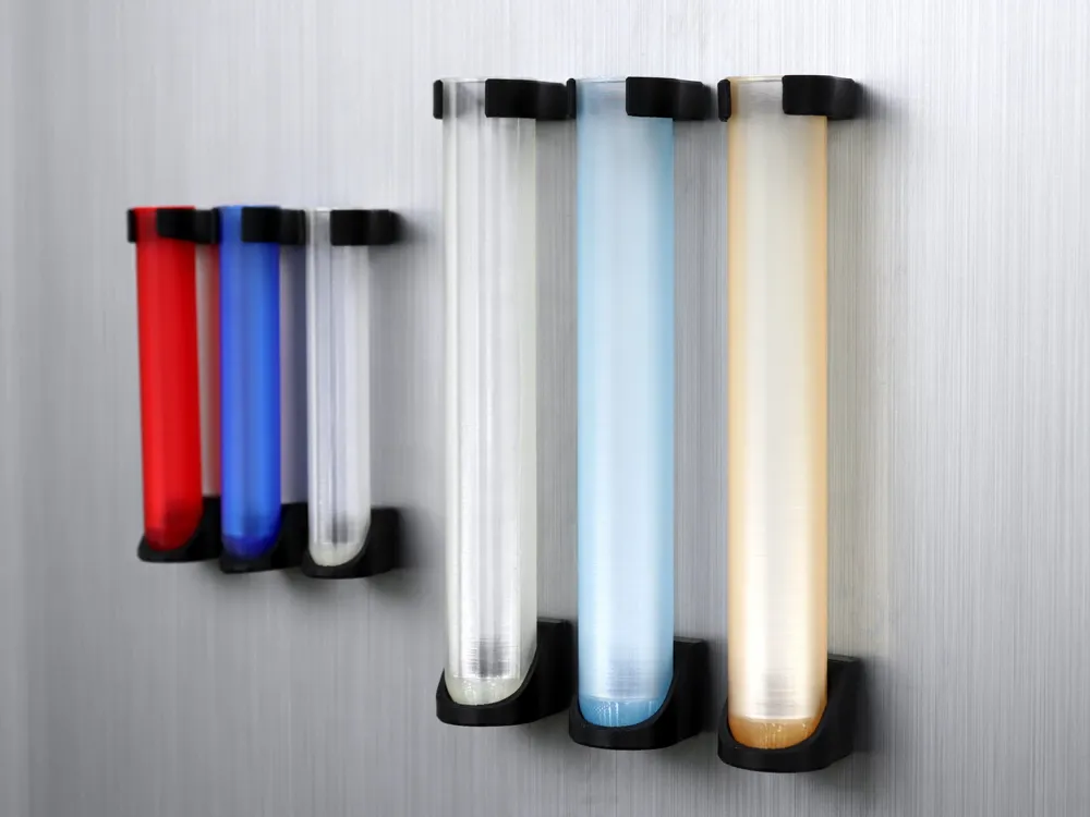 Translucent Test Tube Decor - Free 3D Print Model - MakerWorld