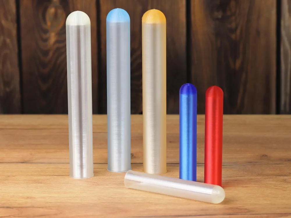 Translucent Test Tube Decor - Free 3D Print Model - MakerWorld