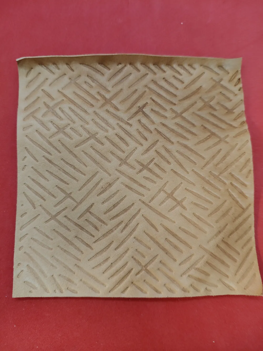 Leather Stamp – Scratch Texture Pattern - Free 3D Print Model - MakerWorld