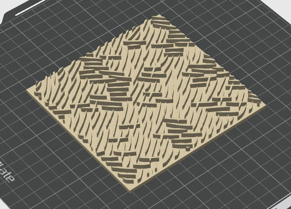 Leather Stamp – Scratch Texture Pattern - Free 3D Print Model - MakerWorld