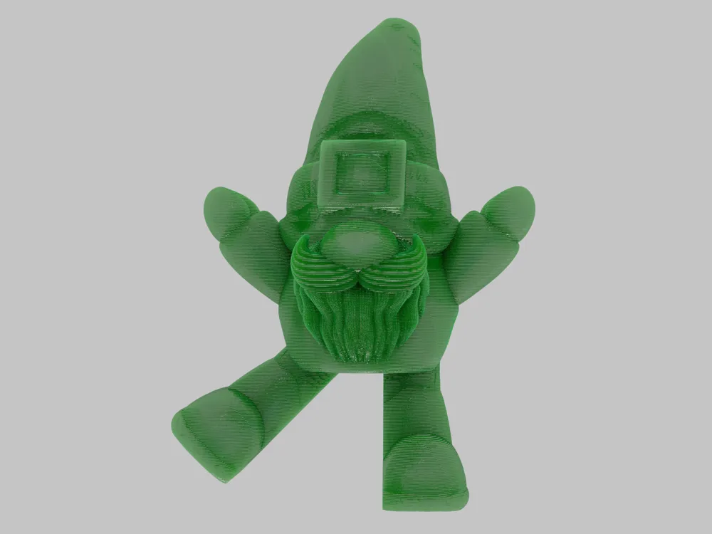 St Patty's Flexi Gnome - Articulated Fidget Toy by TanishqPlays ...