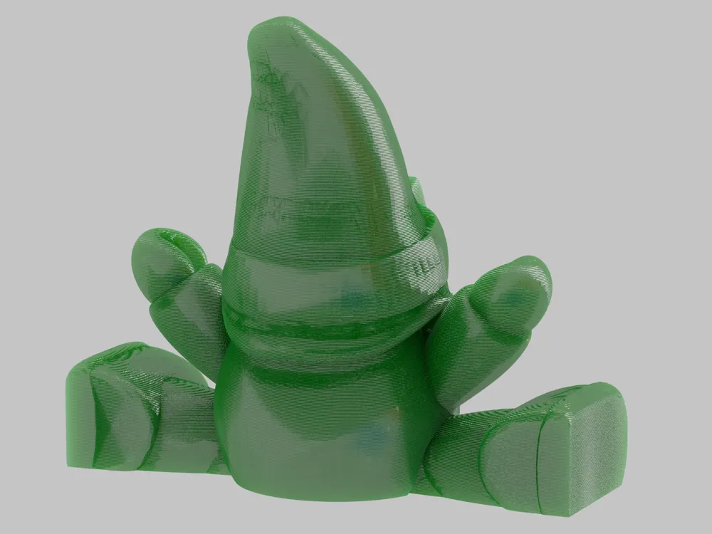 St Patty's Flexi Gnome - Articulated Fidget Toy by TanishqPlays ...
