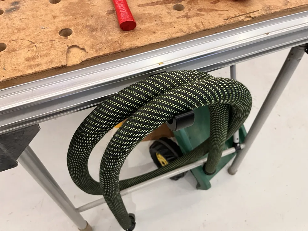 Festool 36mm Vacuum Hose Holder, Wall/MFT Mount - Free 3D Print Model ...