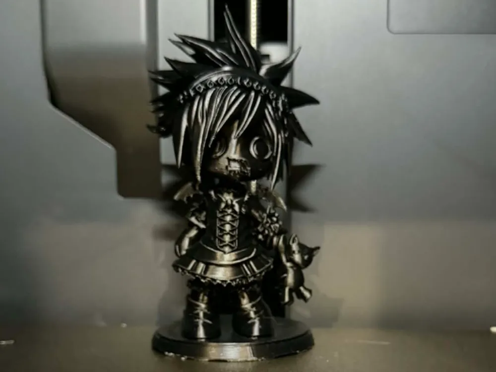 zombie chibi girl - Free 3D Print Model - MakerWorld