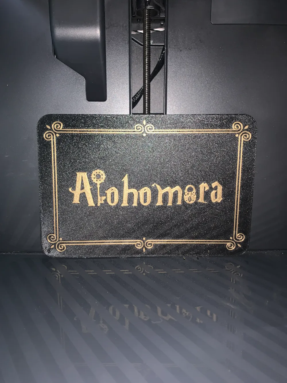 Alohomora Schild by gare-sb - MakerWorld