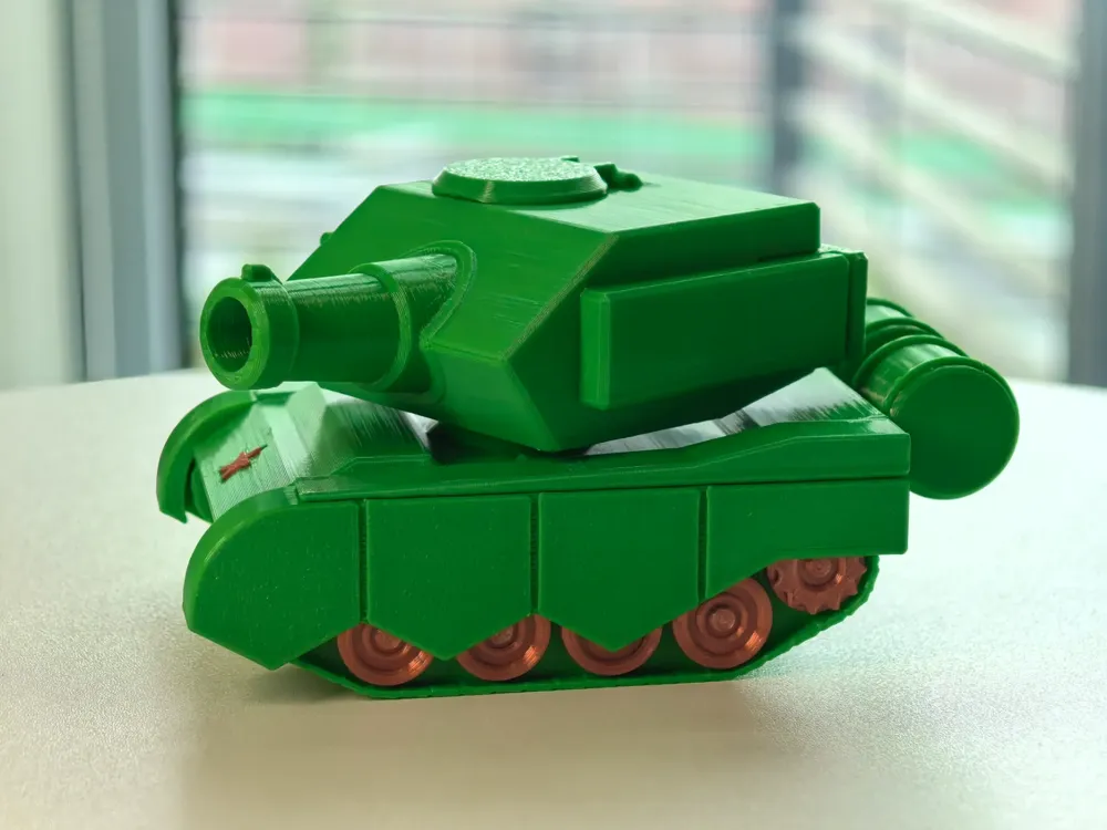 Tank Pencil Sharpener by sarwtin - MakerWorld