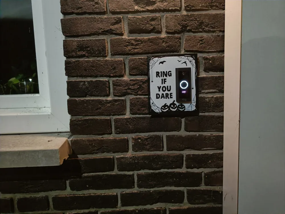 doorbell frame, easily scalable to doorbell size. easy multicolor ...