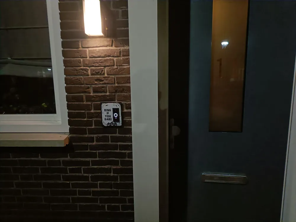 doorbell frame, easily scalable to doorbell size. easy multicolor ...