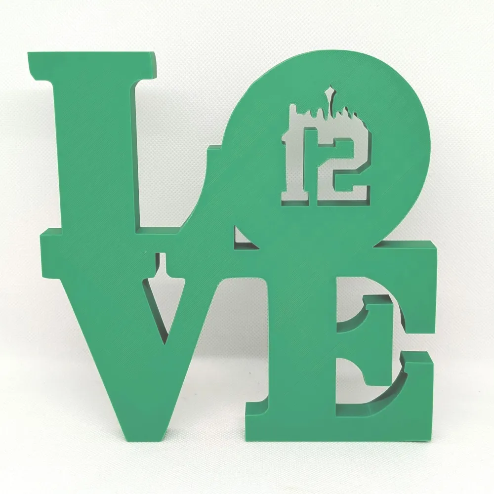 Seattle Seahawks 12th Man Love Park Sign - Free 3D Print Model - MakerWorld