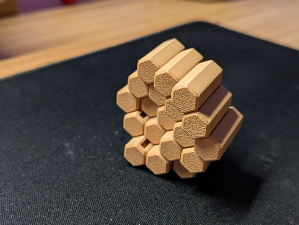 Micro Hex Fidget! - Only 40g - Free 3D Print Model - MakerWorld