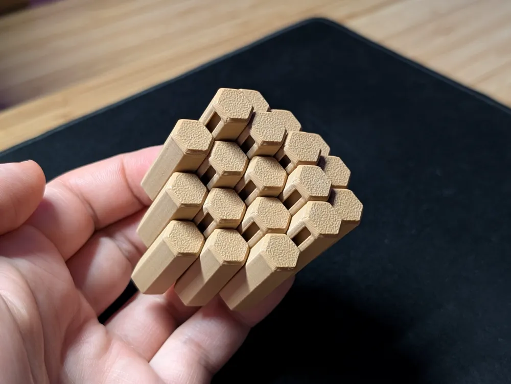 Micro Hex Fidget! - Only 40g by ep.shapes - MakerWorld
