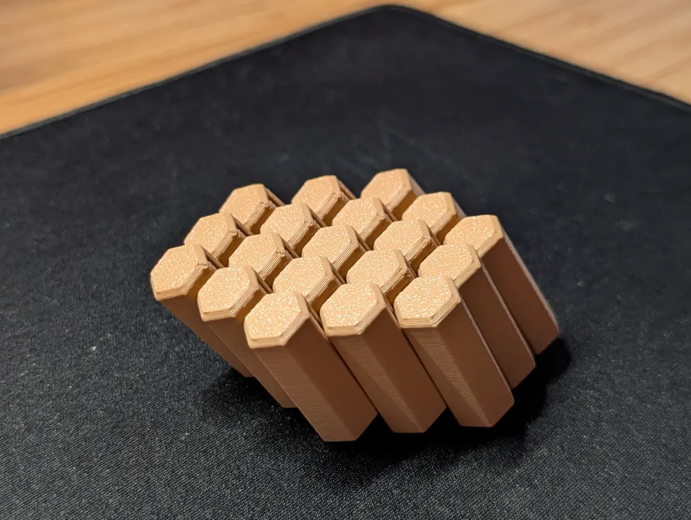 Micro Hex Fidget! - Only 40g - Free 3D Print Model - MakerWorld