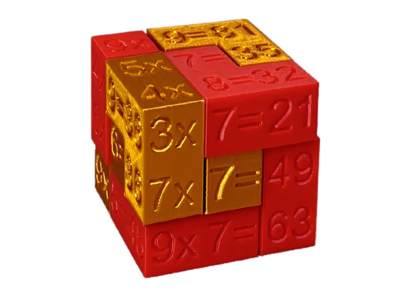 Math cube - multiplication training by anneck - MakerWorld