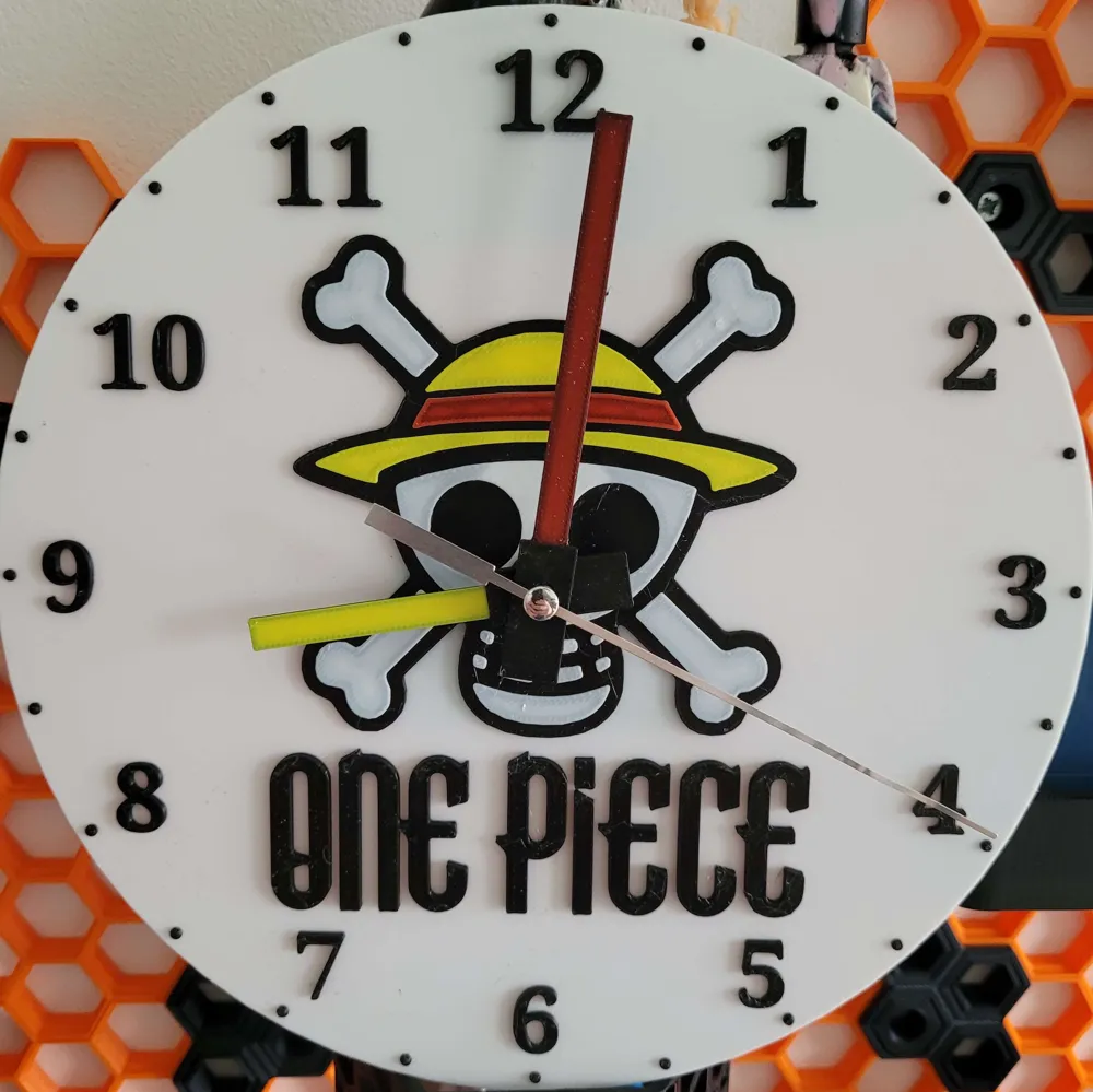 Horloge One Piece by Olivier3dPrint - MakerWorld