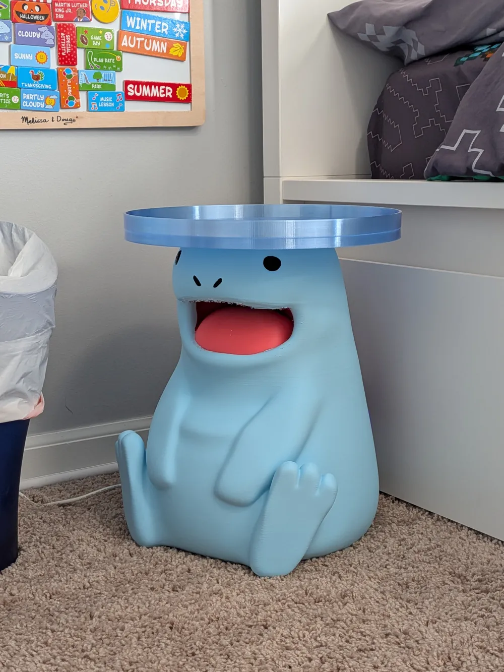 Quagsire Mini Table - Free 3D Print Model - MakerWorld