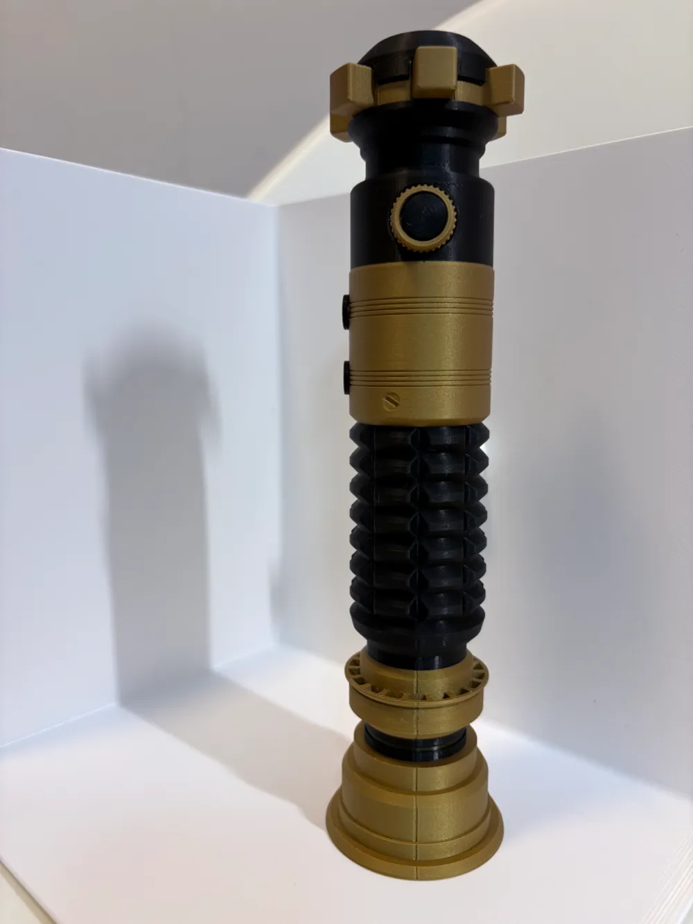 OB-01 Titanium Sun Silver Moon - Double Action OTF Sword Hilt by 3D故事 ...