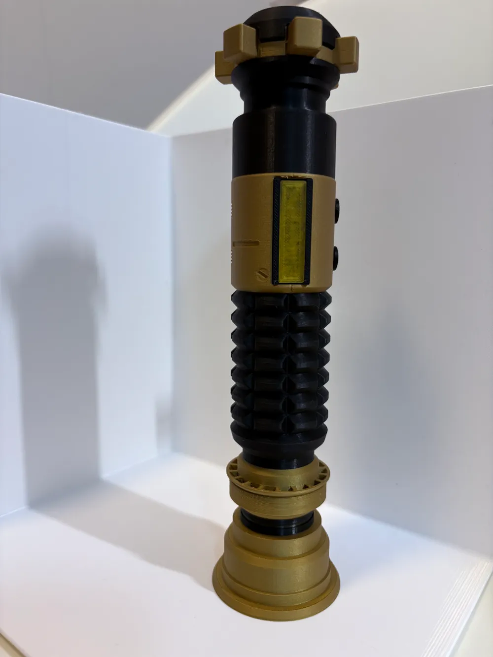 OB-01 Titanium Sun Silver Moon - Double Action OTF Sword Hilt by 3D故事 ...