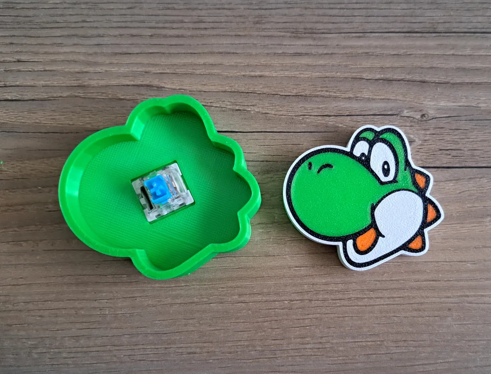 Cool Super Mario Yoshi fidget clicker toy - Free 3D Print Model - MakerWorld