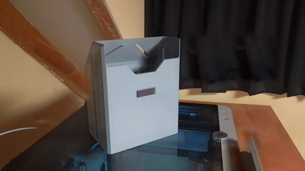 X1C trash bin using magnets delivered with printer by ...