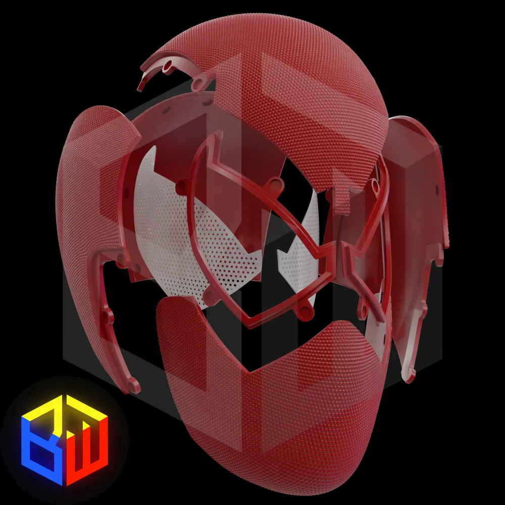 Spider-Man Scarlet Spider Textured Helmet by Budwin MakerWorld ...