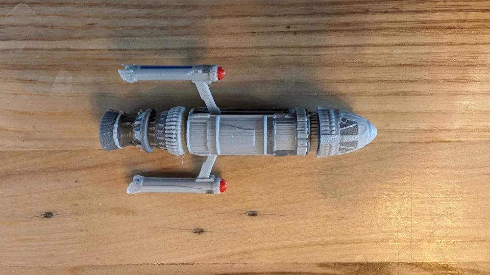 Star Trek Phoenix First Contact 1:500 scale - Free 3D Print Model ...