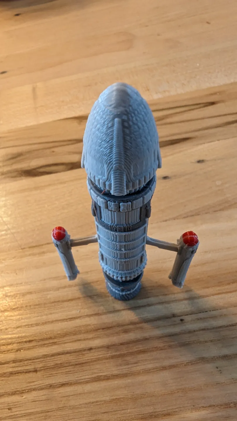 Star Trek Phoenix First Contact 1:500 scale - Free 3D Print Model ...