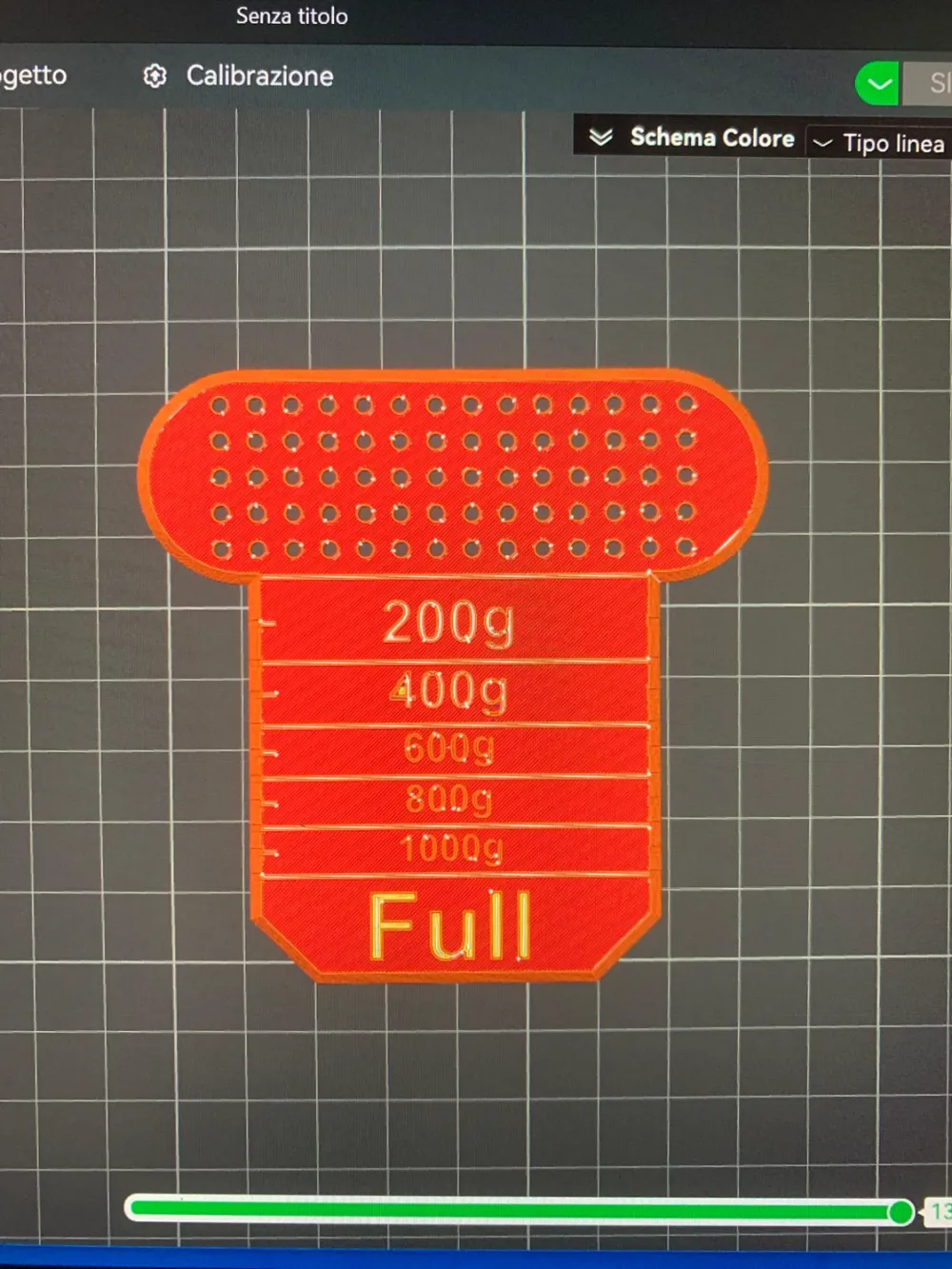Filament spool gauge with or without AMS - Free 3D Print Model - MakerWorld