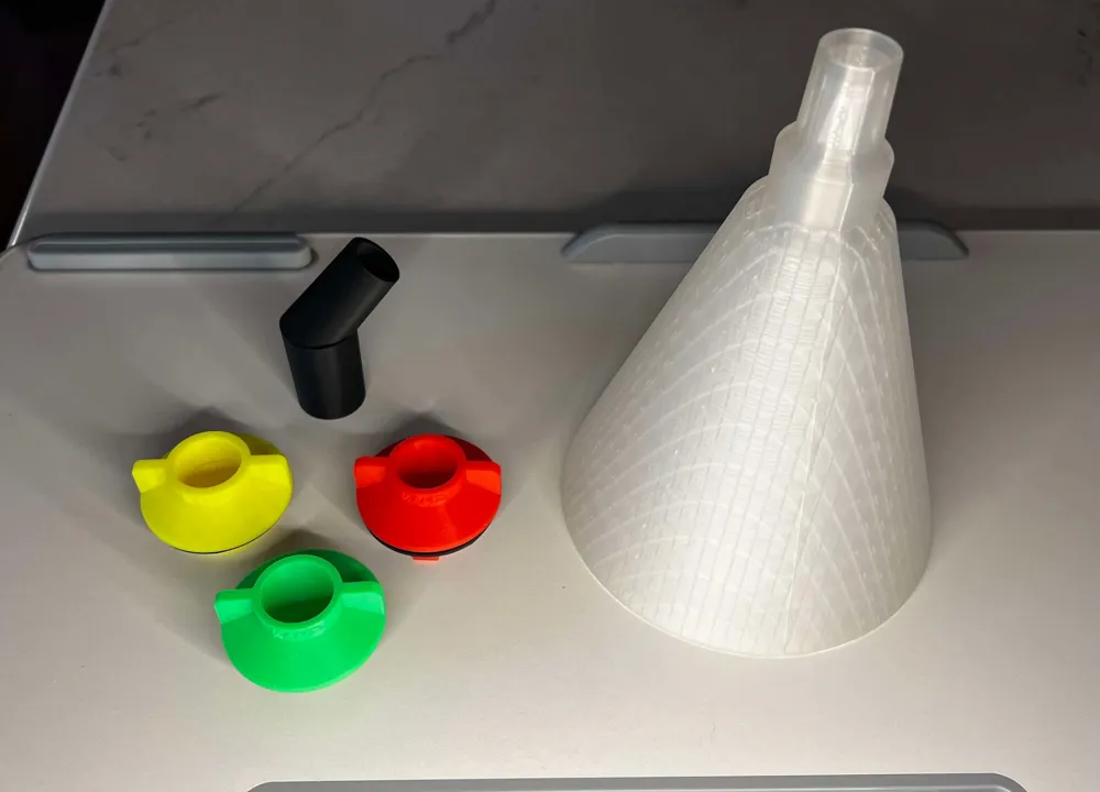 Oil Funnel With Adapters by KAMZ3D MakerWorld: Download Free 3D Models