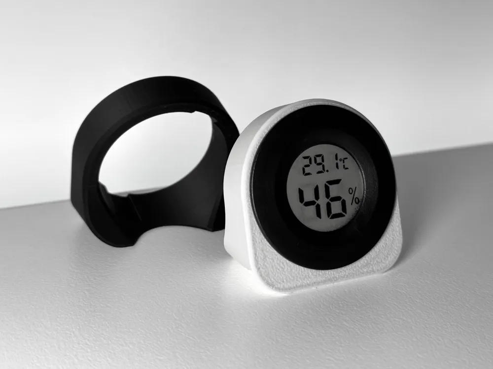Hygrometer Thermometer Stand - Free 3D Print Model - MakerWorld