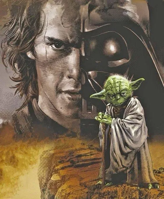 Anakin-Yoda-Darth vader Hueforge by Mysstra hueforge - MakerWorld